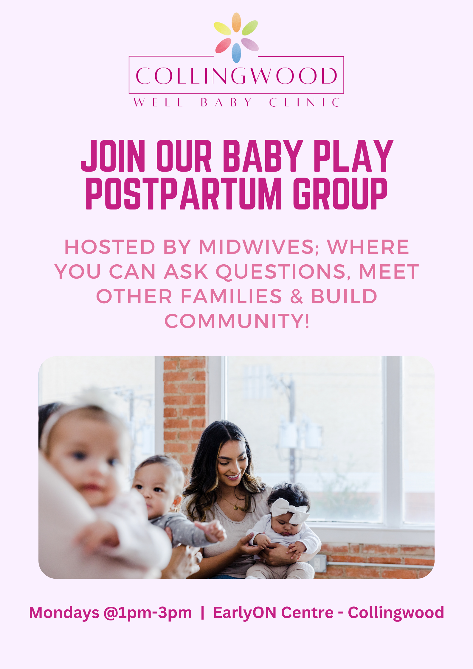 Group Postpartum | Collingwood Well Baby Clinic